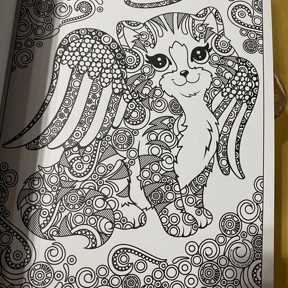 Lisa Frank | Office | Lisa Frank Stay Nwt Calm And Keep Coloring Book ...